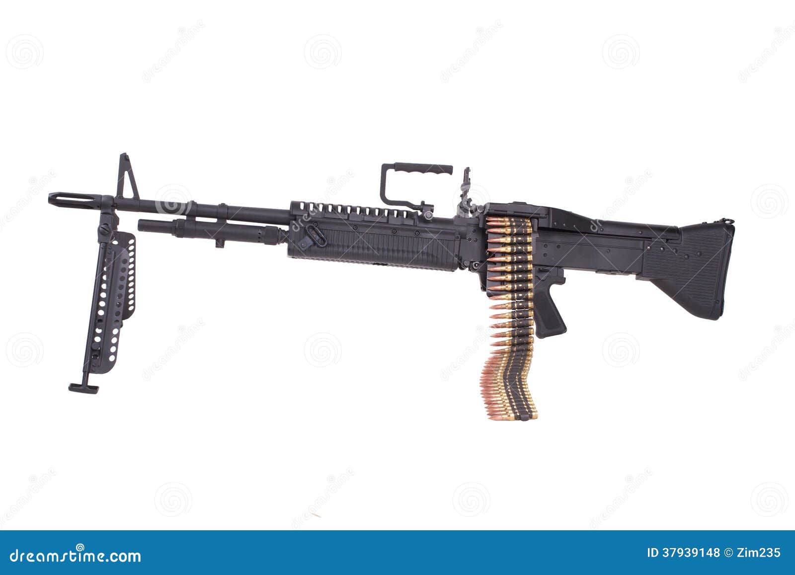 M60 machinegeweer stock foto. Image of wapen, oorlog - 37939148