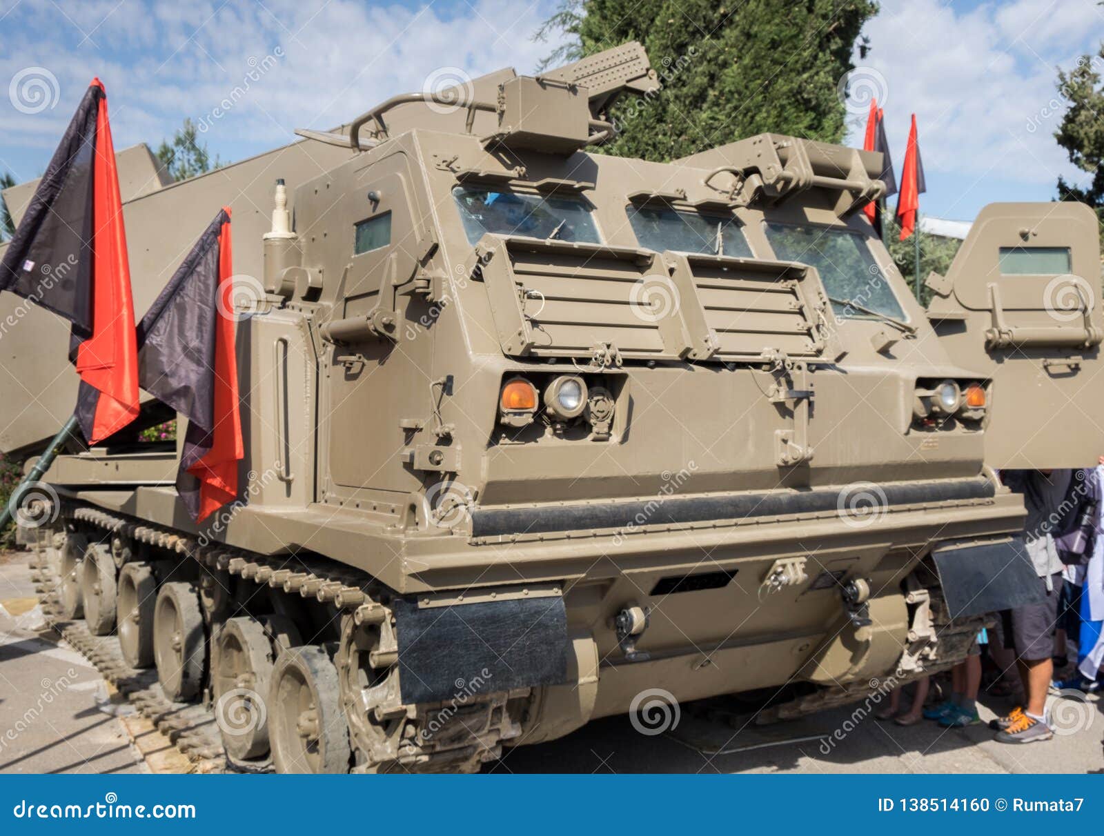 M270 MLRS (Multiple Launch Rocket System) Presented at Latrun Ar ...