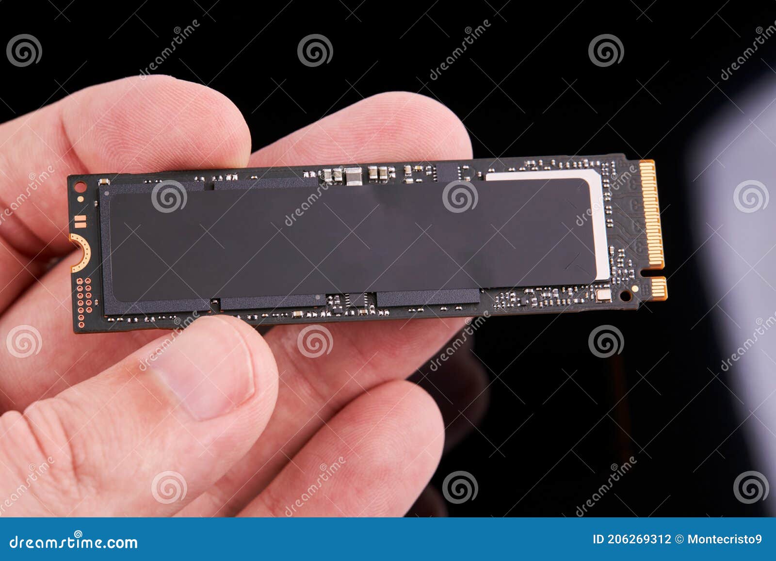 M.2 NAND SSD Solid State Drive Technology Stock Photo - Image of ...