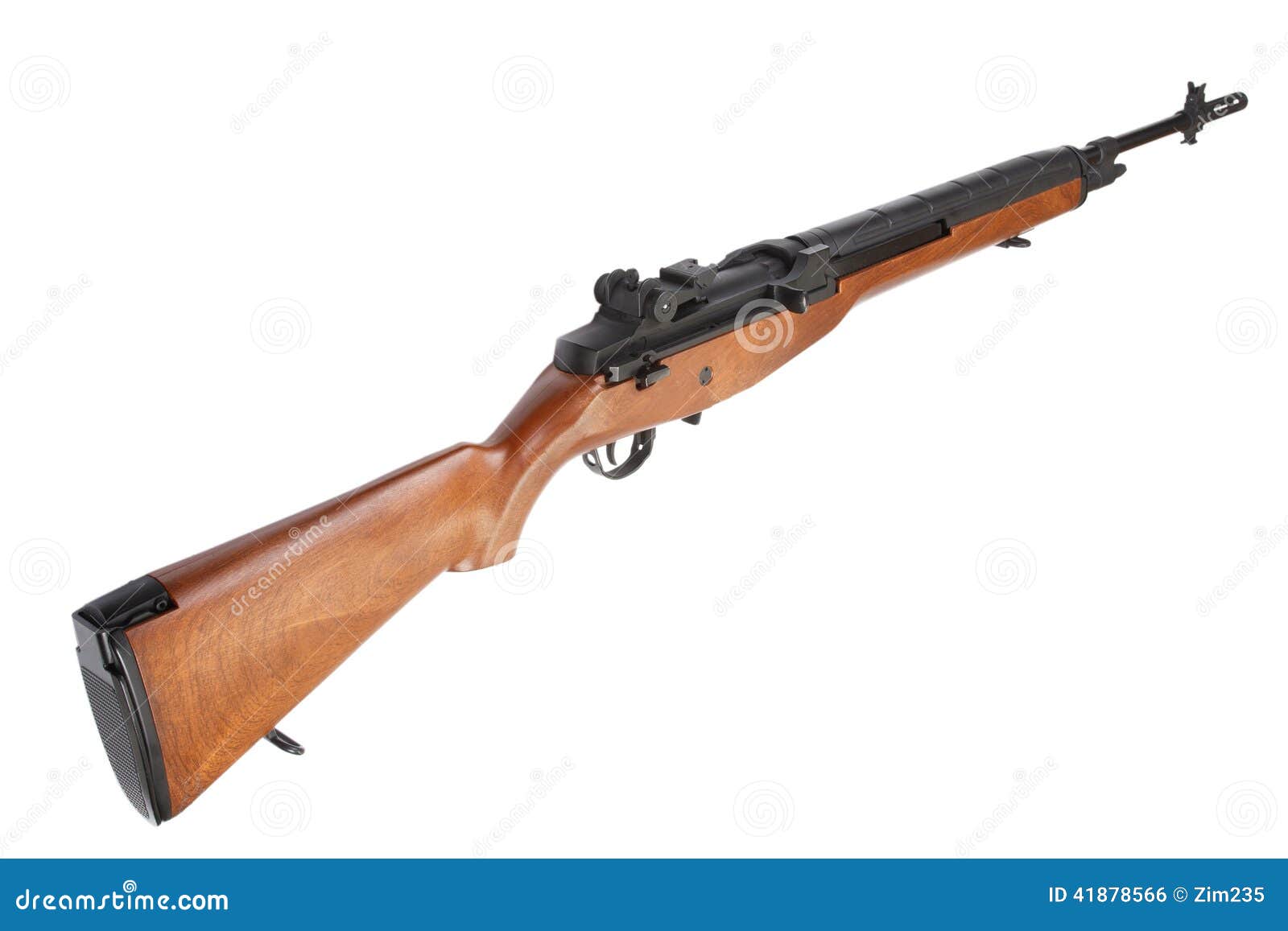 M14 rifle stock photo. Image of submachine, springfield - 41878566