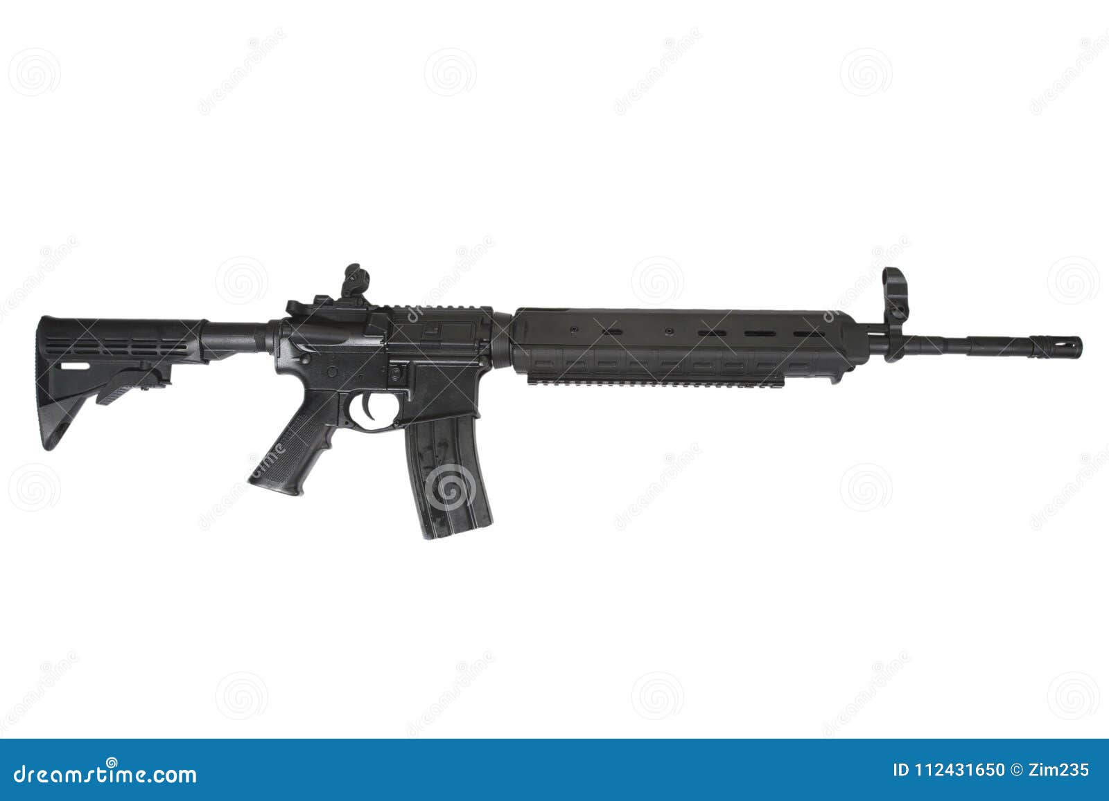 M16 rifle stock photo. Image of marksman, sniper, forces - 112431650