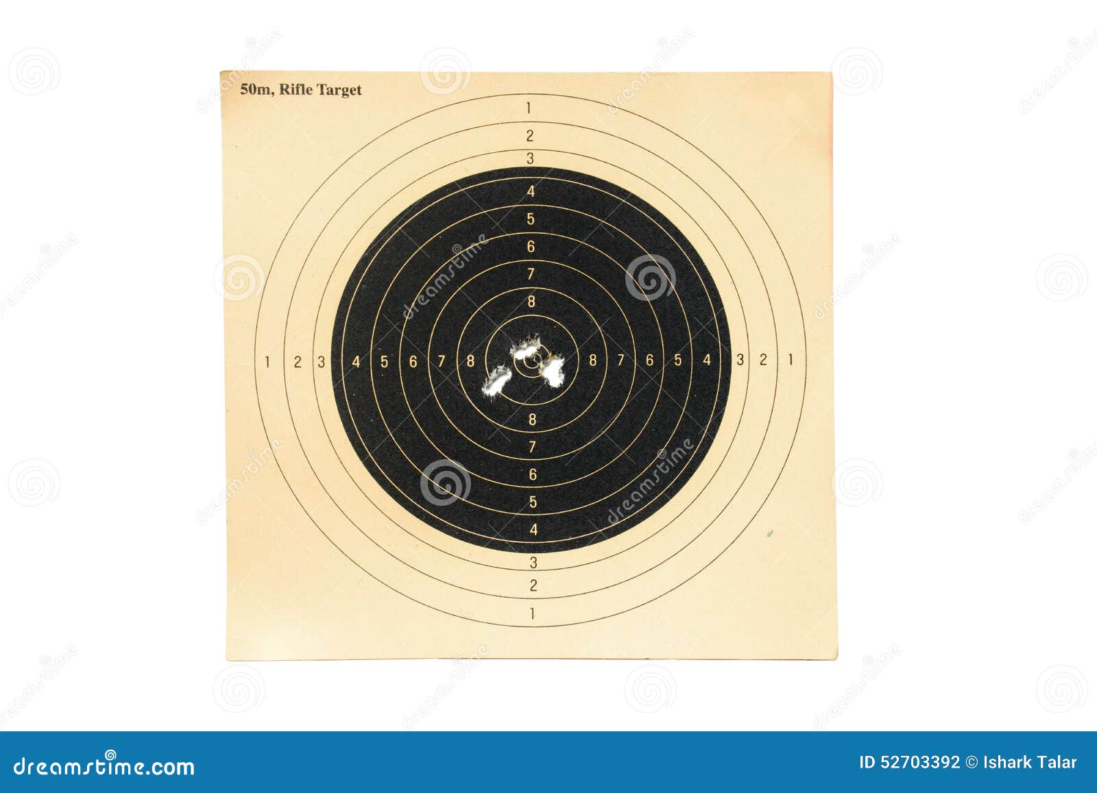Rifle Target View ,sniper Rifle Isolated On White Background. Stock ...
