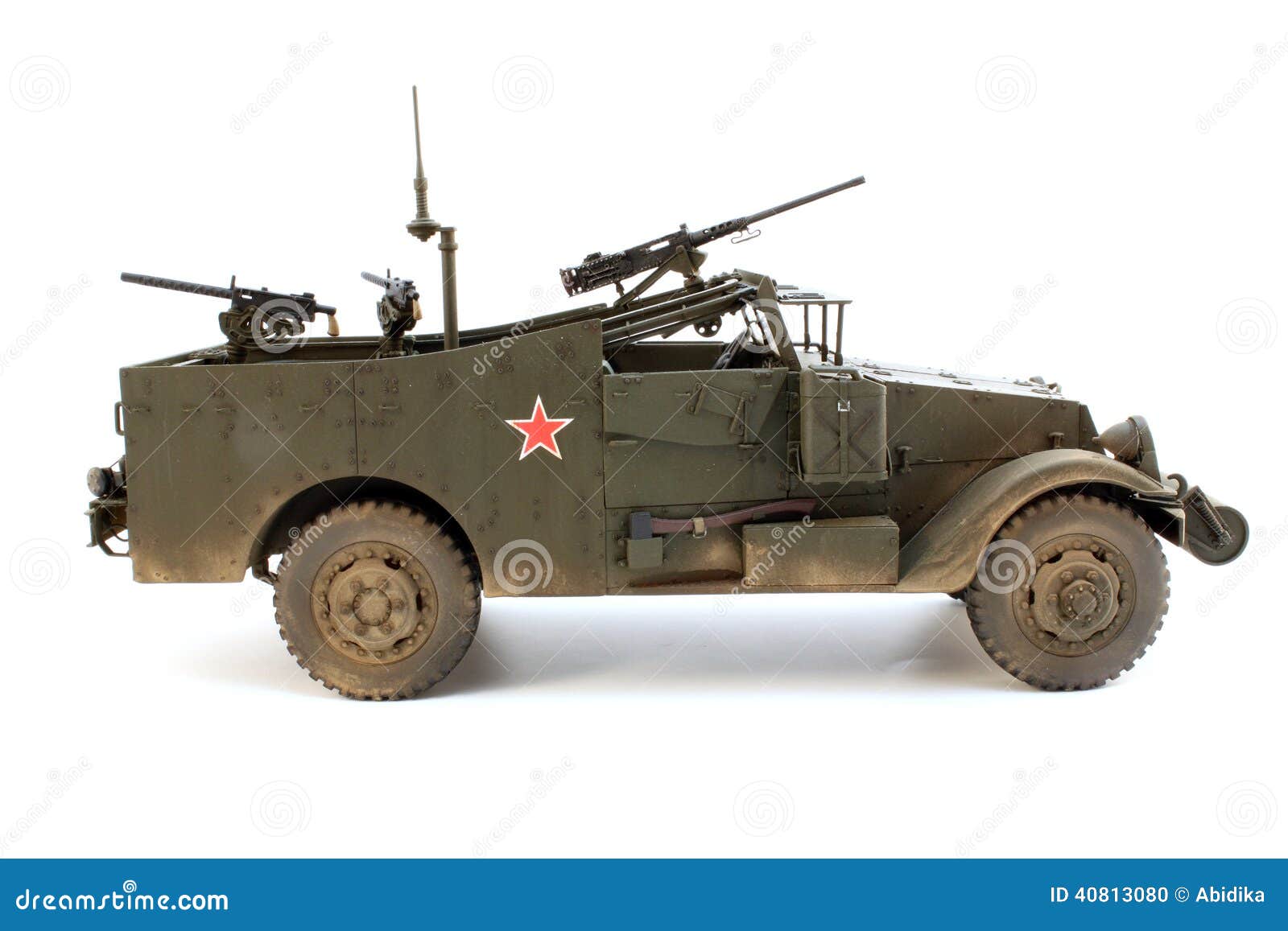 M3 Scout Car A Right Side View Stock Photo - Image: 40813080