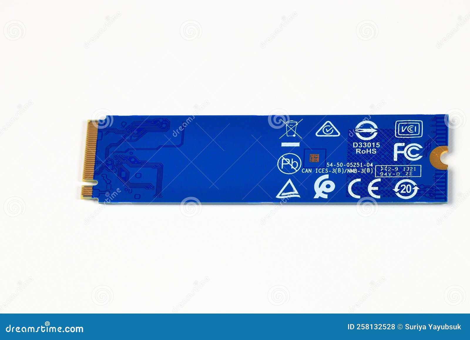 M.2 Solid State Drives for Computer - NVME PCIe with M Key Back Side ...