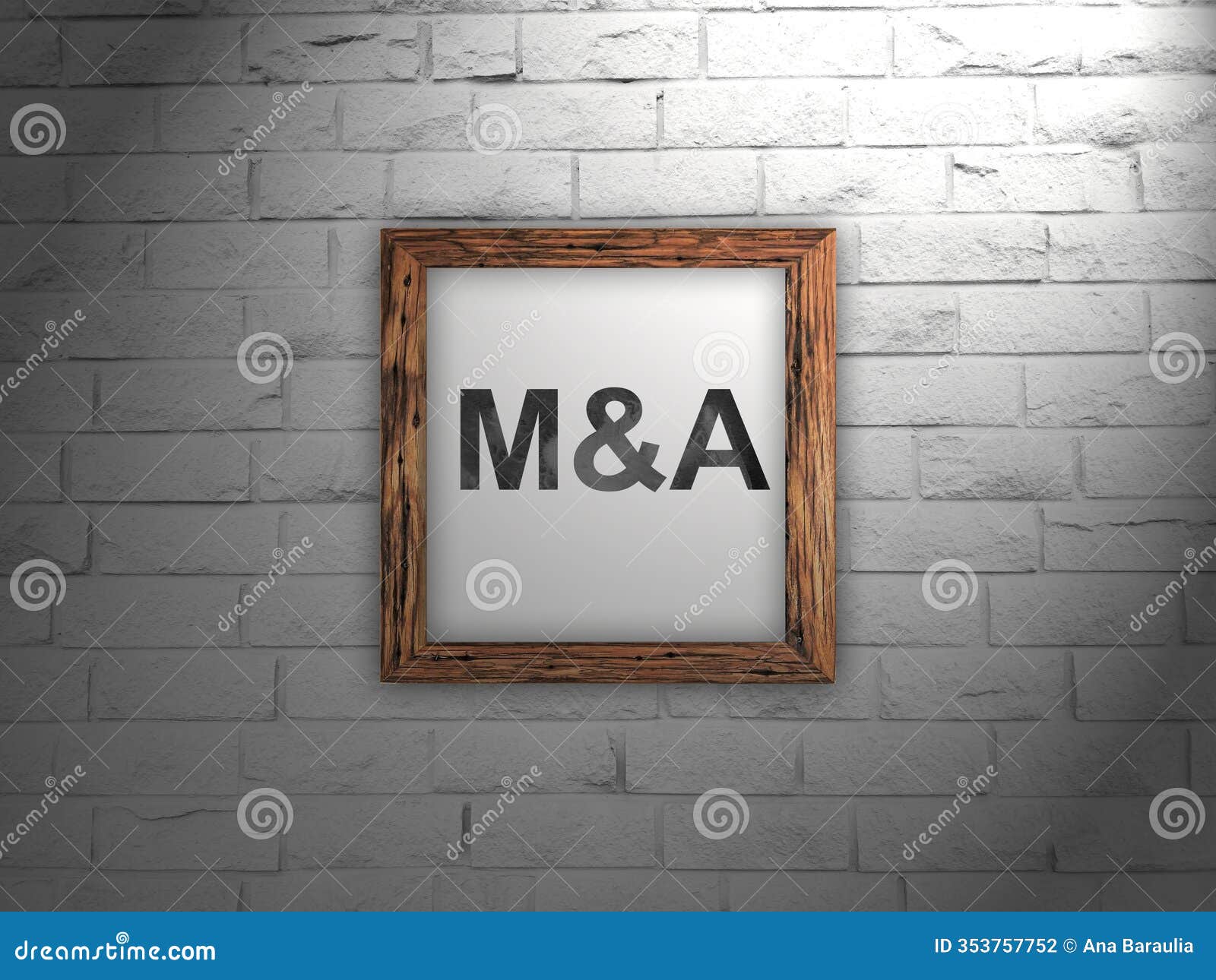 M and a Text on Paper. Mergers and Acquisitions Business Concept Stock ...