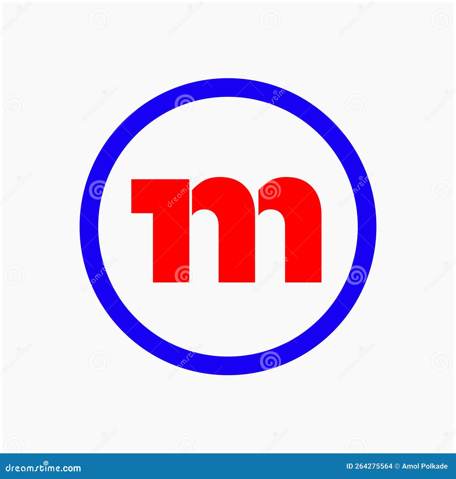 1M Typography Lettering Icon. 1M Logo Vector Stock Vector ...