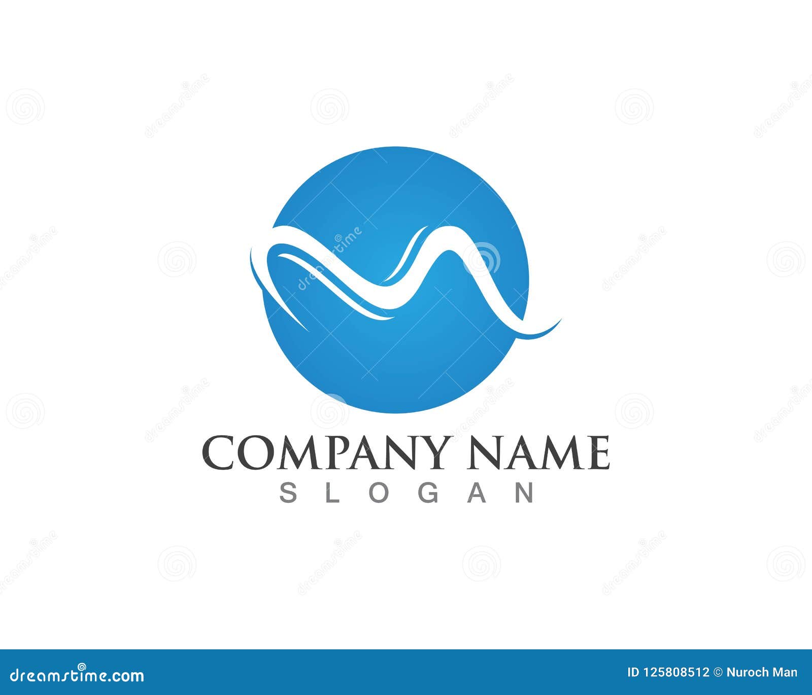 M WAVE LOGO VECTOR ICON stock vector. Illustration of blue - 125808512