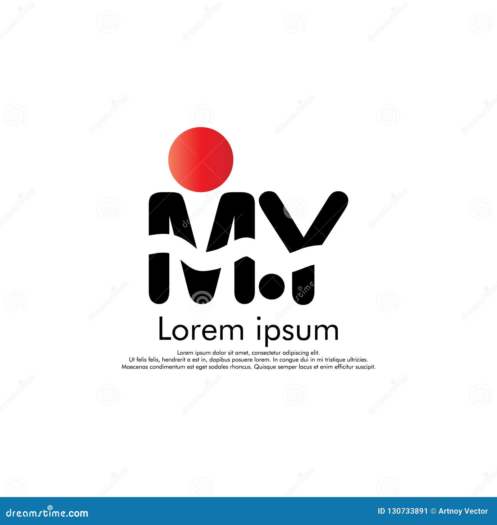M Y MY Vector Initial Abstract Logo Concept Stock Illustration ...