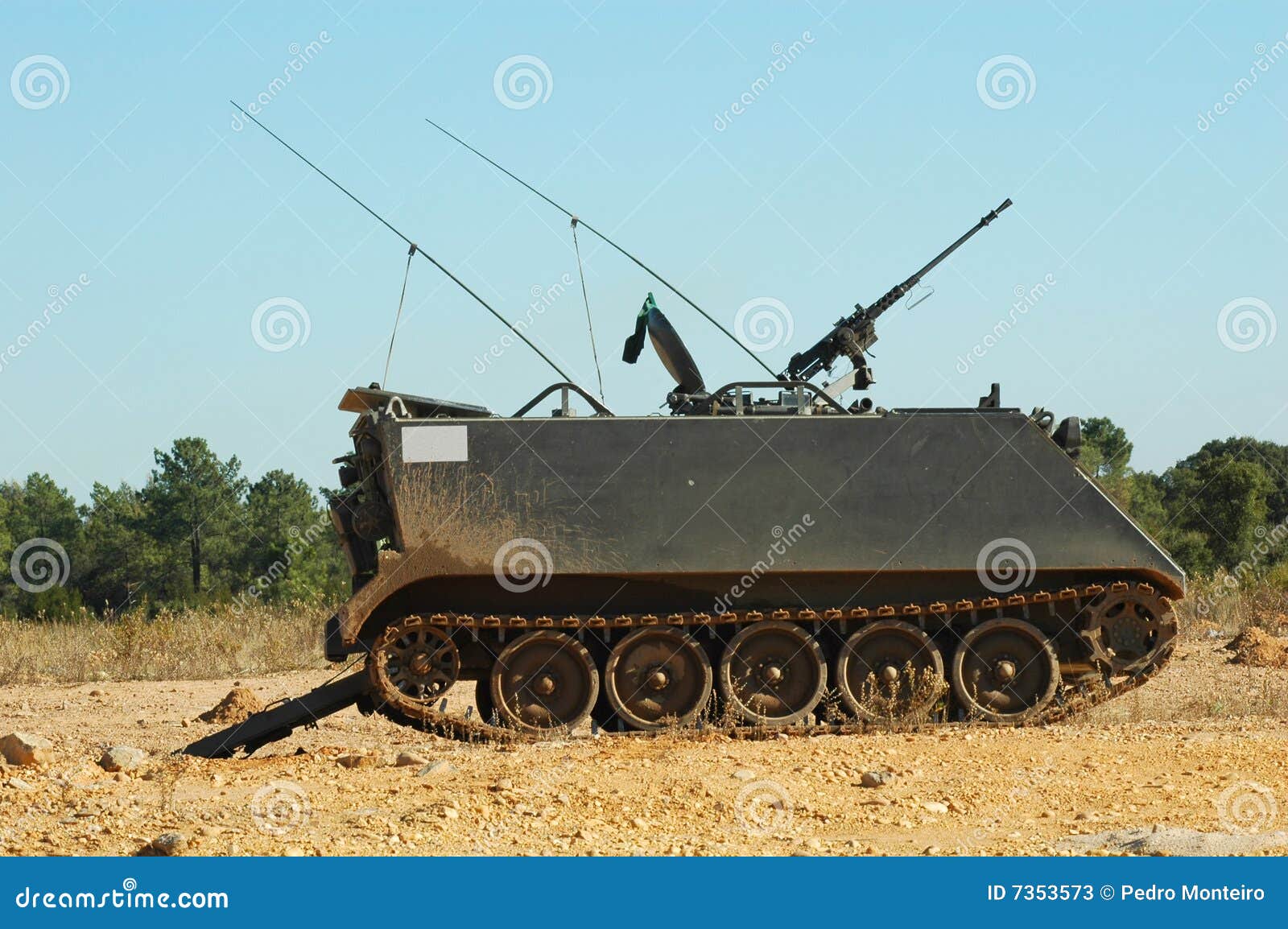 M113 Armored Personnel Carrier Stock Image - Image of marines, tracked ...