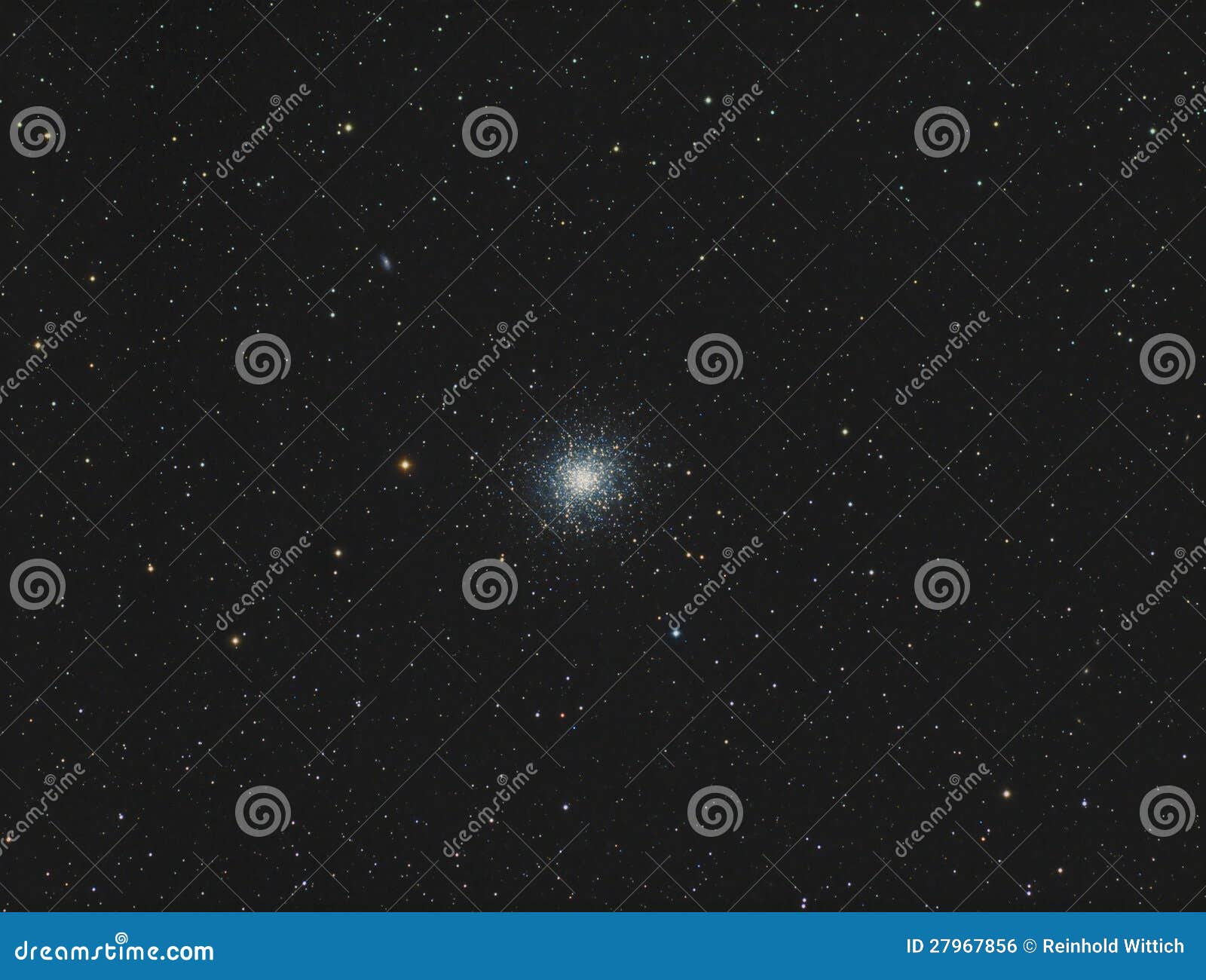 M13 Hercules Globular Cluster Stock Photo - Image of galactic, black ...