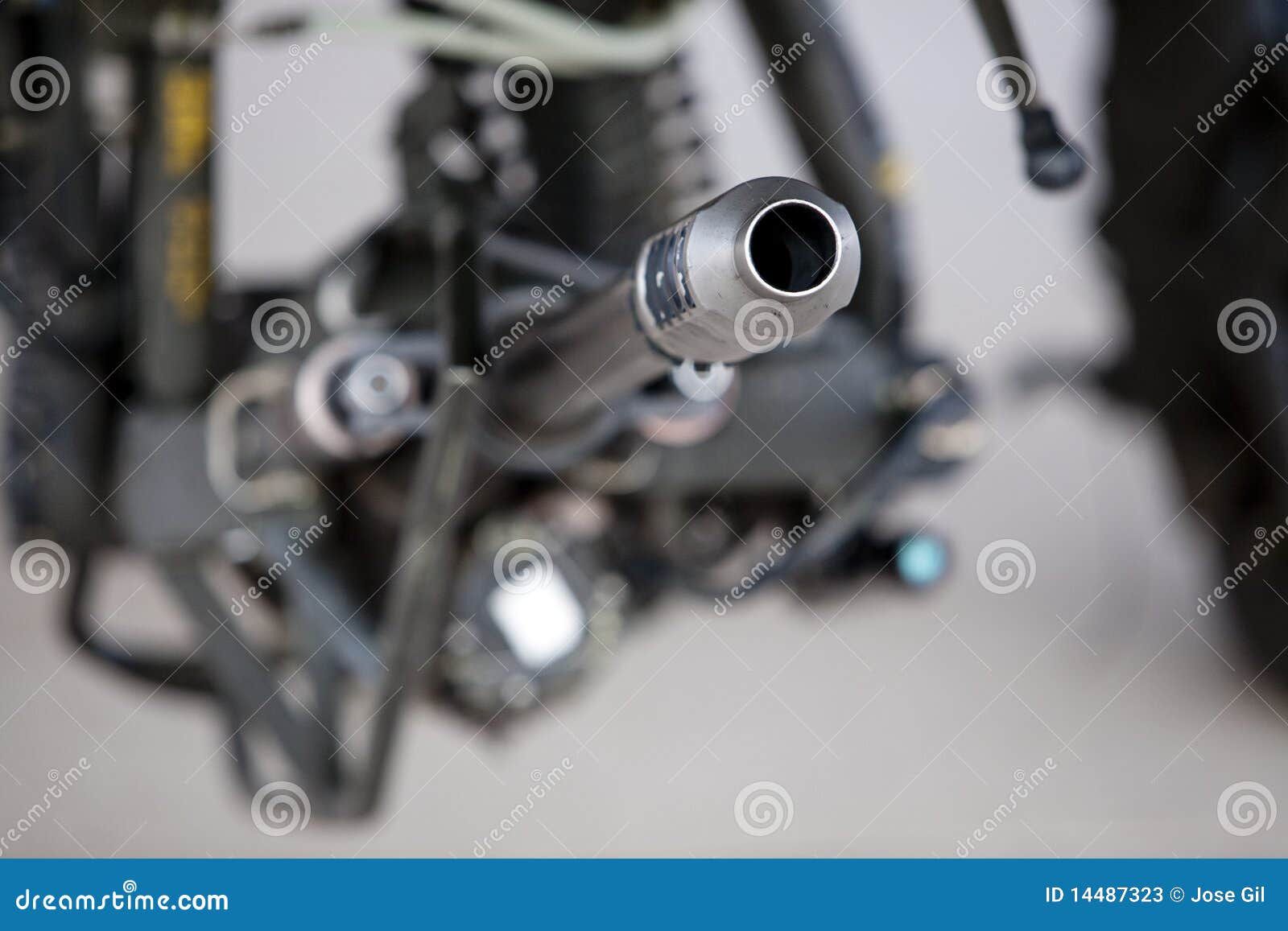 M230 Chain Gun stock image. Image of airshow, autocannon - 14487323