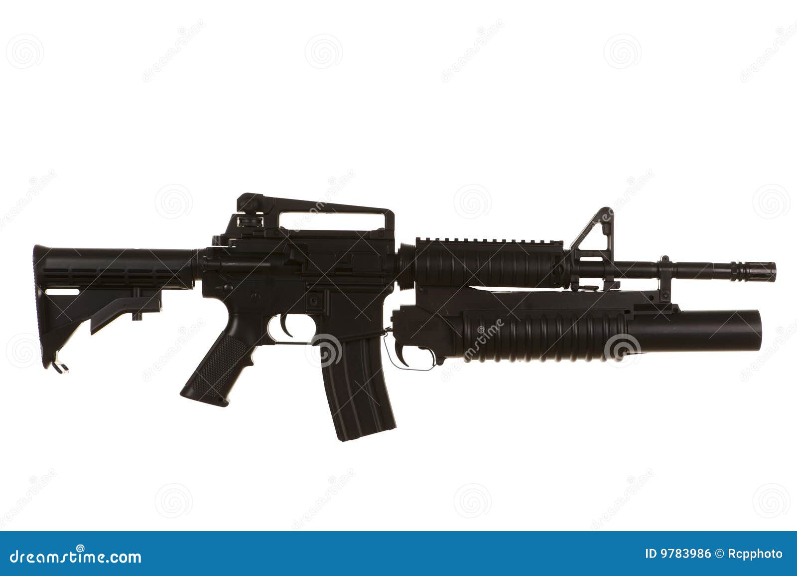M4 Rifle stock photo. Image of m203, looking, single, metal - 9783986