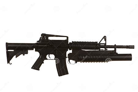 M4 Rifle stock photo. Image of m203, looking, single, metal - 9783986
