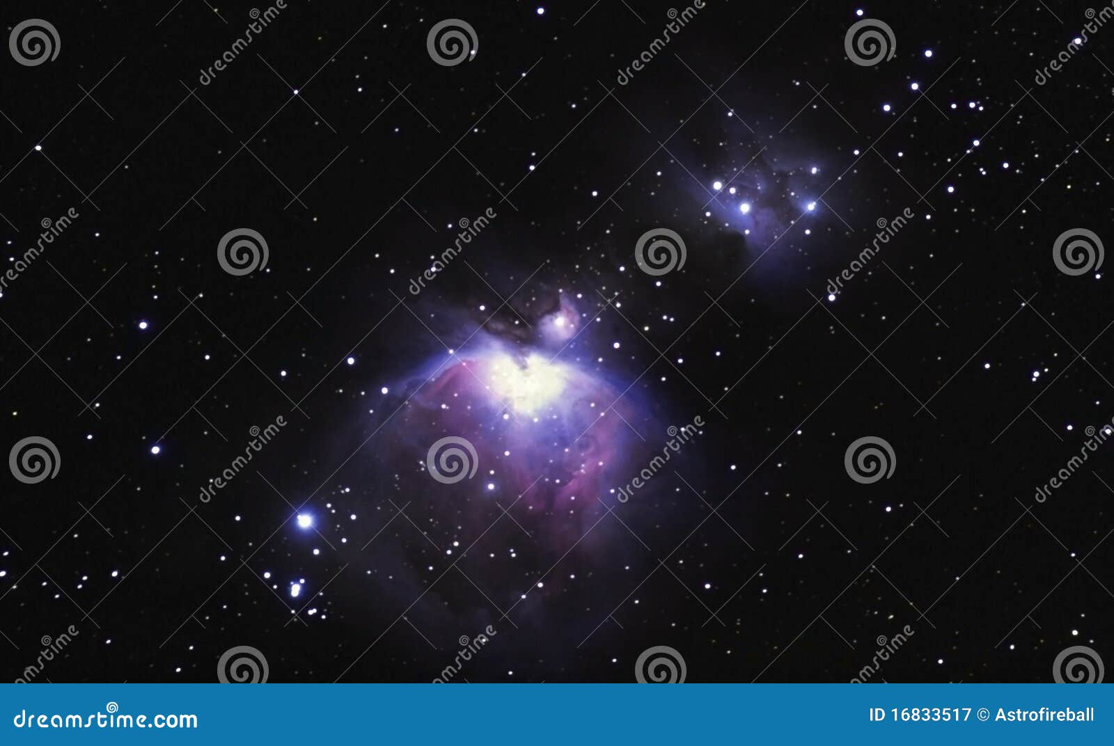 M42, the Orion nebula stock image. Image of mystical - 16833517