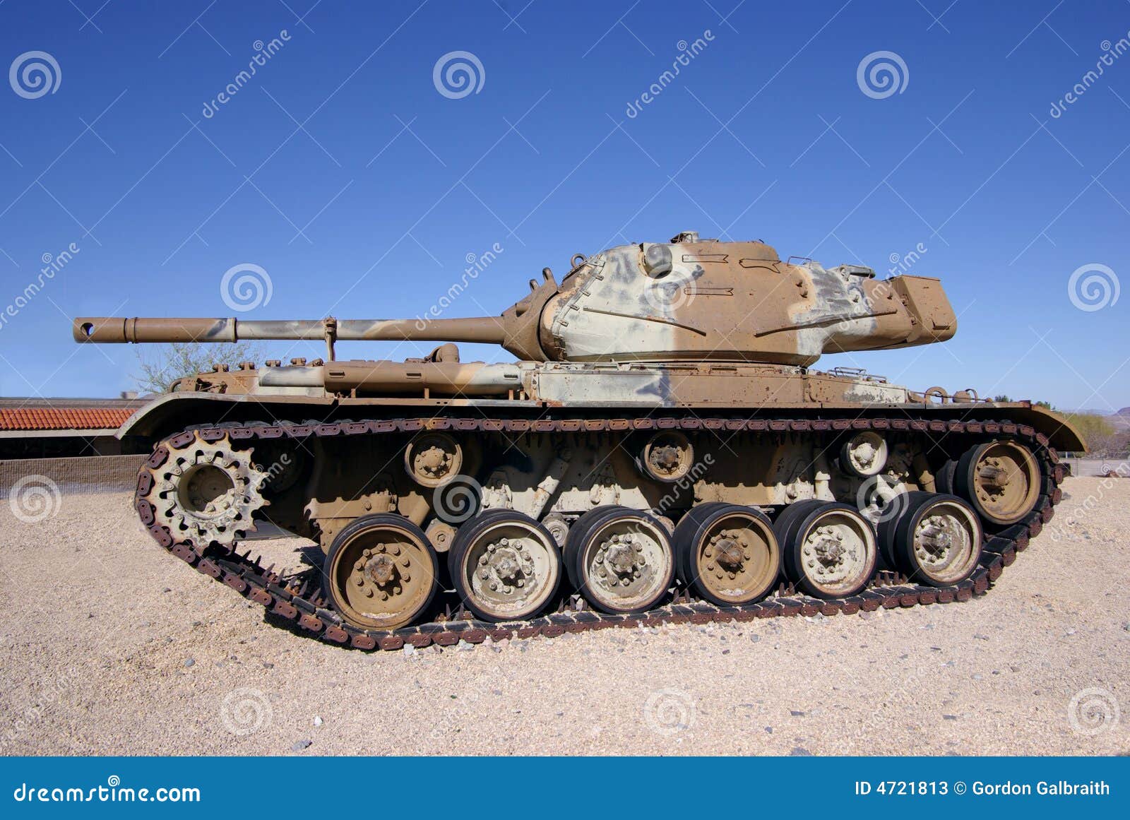 M47 Patton tank stock image. Image of cannon, power, warfare - 4721813