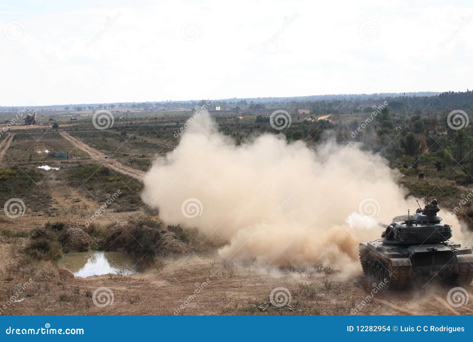 Indian Army Tank Firing