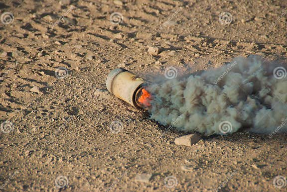 M8 HC Smoke Grenade stock image. Image of agent, nato - 17345187