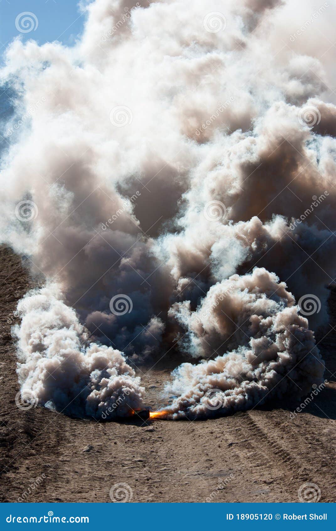 Incendiary Grenade Explosion