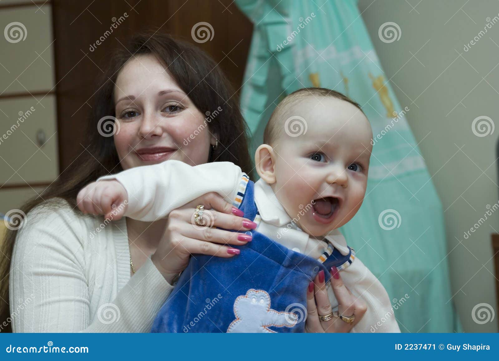 Ma and baby stock image. Image of toddler, child, family - 2237471