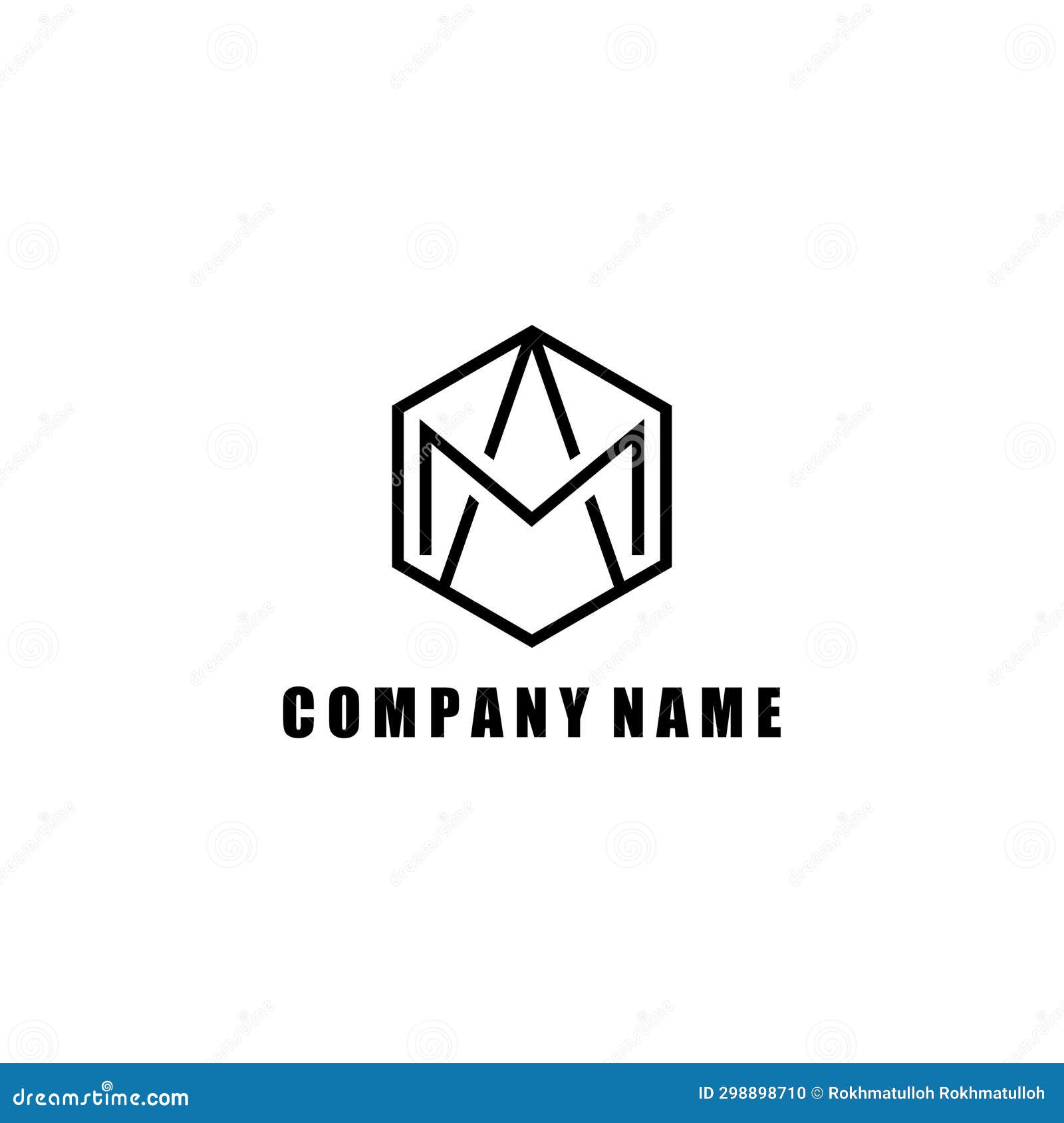 MA Logo Line Template Design Emblem Company Illustration Vector Stock ...