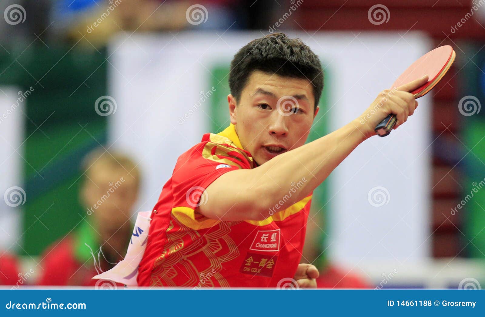 Ma Long (CHN) editorial stock photo. Image of pingpong - 14661188
