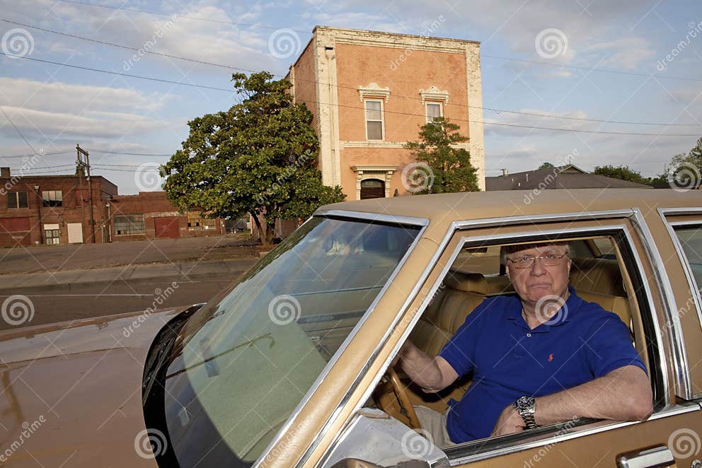 A Ma Sat in His Car, Mississippi Editorial Stock Image - Image of ...