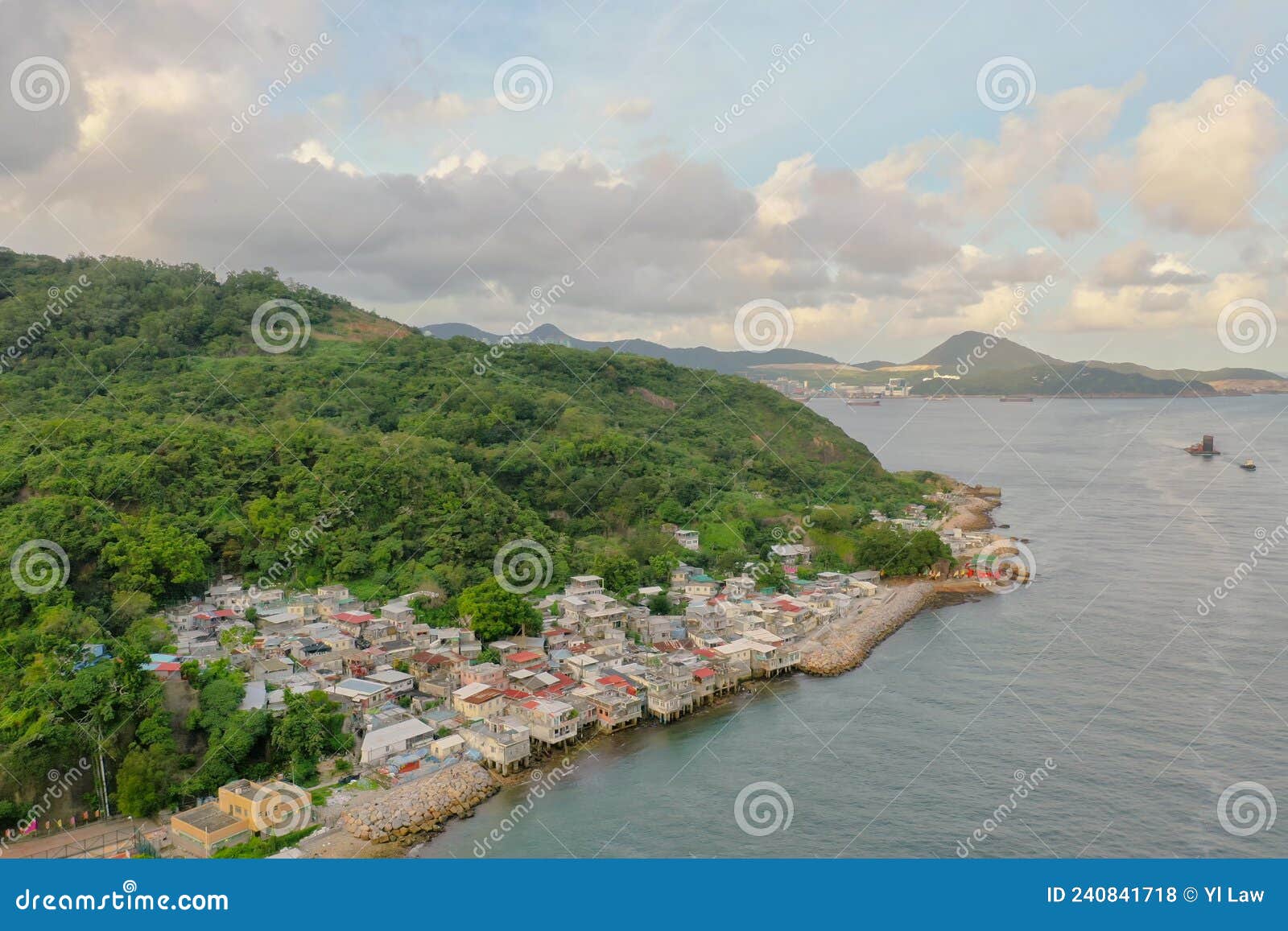 Ma Wan Village Hk 23 De Junio De 2019 Foto de archivo editorial ...