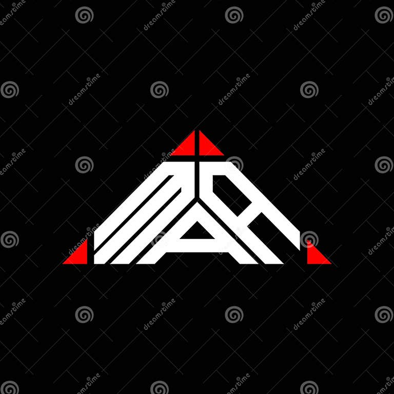 MAA Letter Logo Creative Design with Vector Graphic, MAA Stock Vector ...