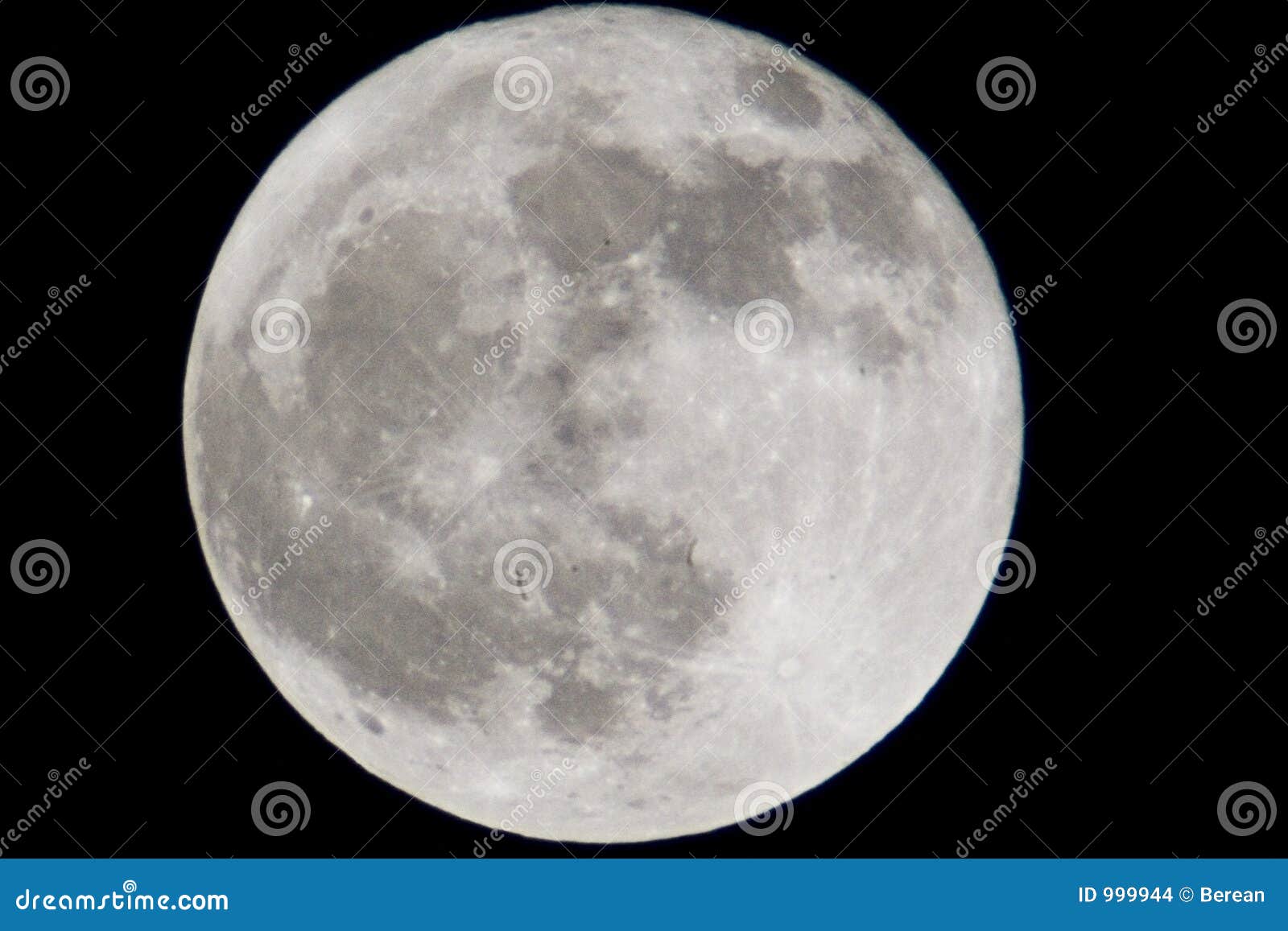 Maan stock foto. Image of telescoop, volledig, planetarisch - 999944