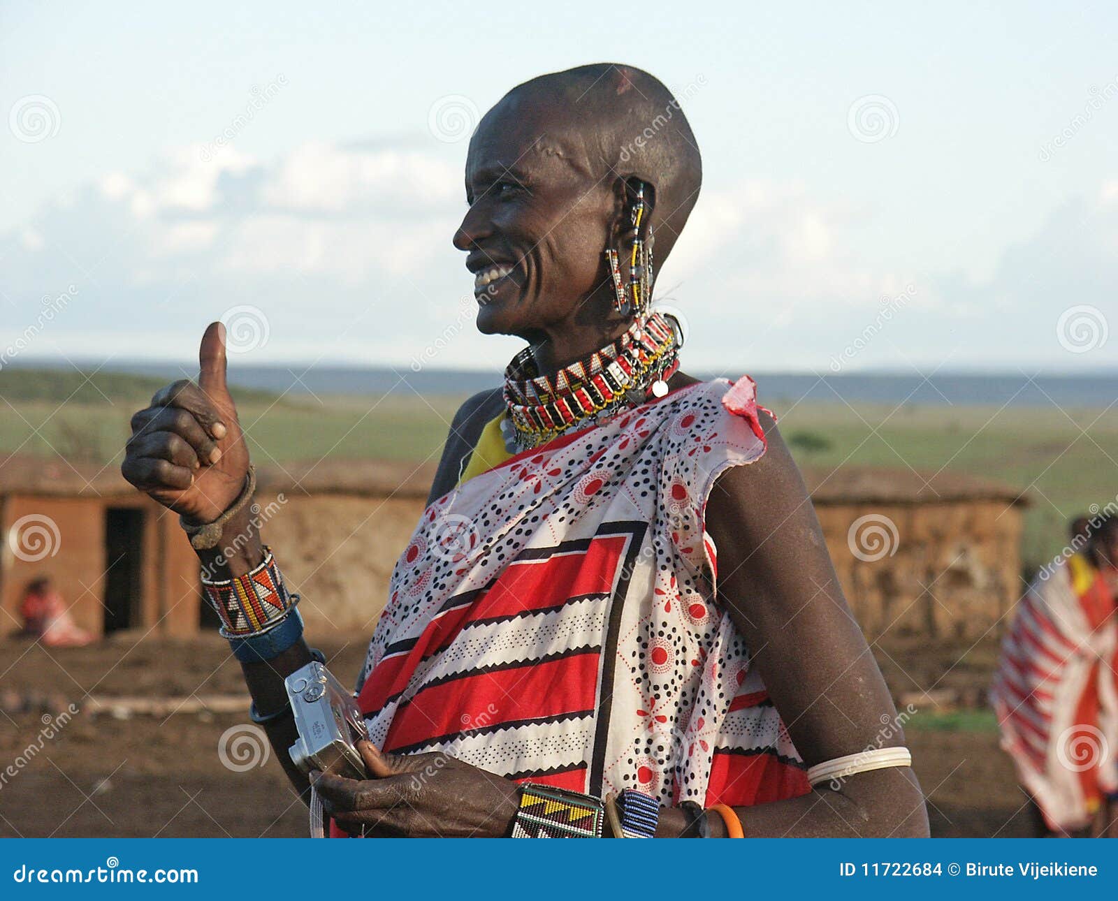 Maasai man editorial stock image. Image of smile, african - 11722684