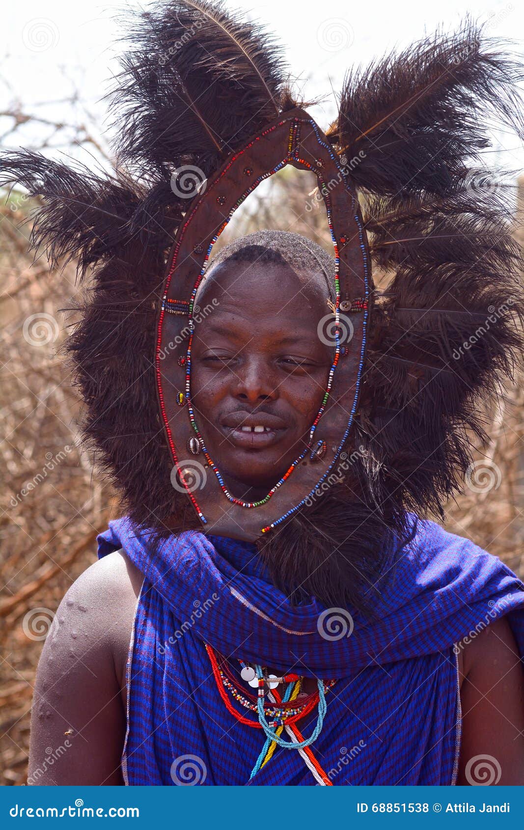 Maasai man, Kenya editorial stock photo. Image of ngorongoro - 68851538