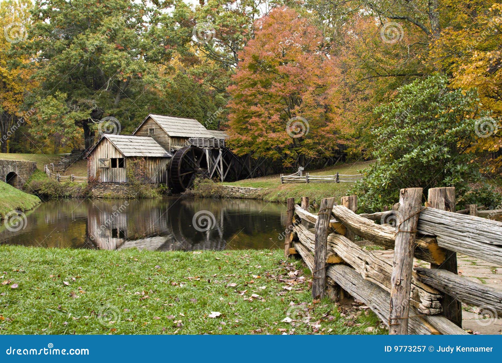 Mabry Mill stock image. Image of powered, restored, parkway - 9773257