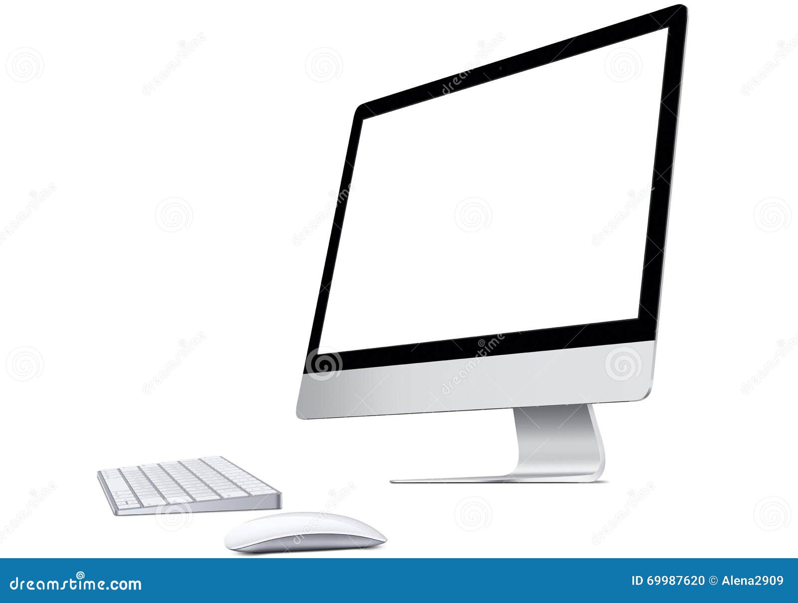 MAC-het computerscherm stock illustratie. Illustration of apps - 69987620