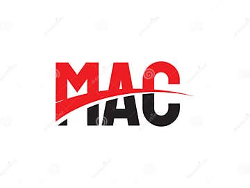 MAC Letter Initial Logo Design Stock Vector - Illustration of creative ...