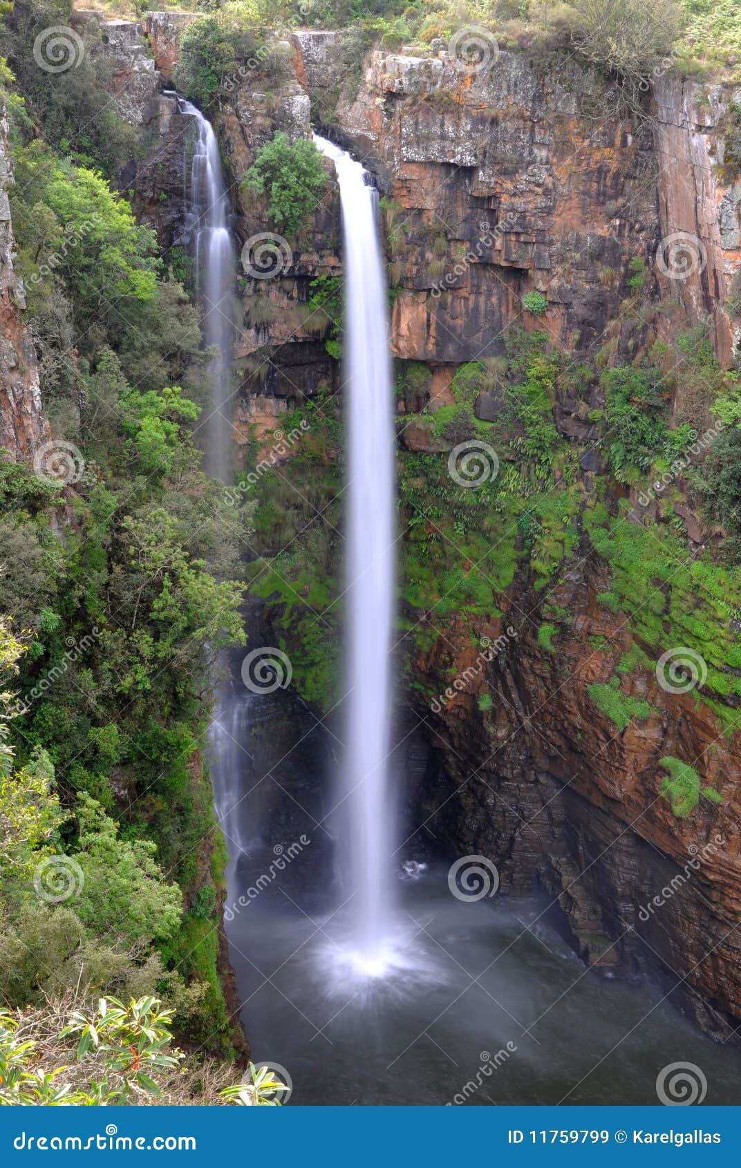 Mac Mac Falls in South Africa Stock Image - Image of spring, fluid ...