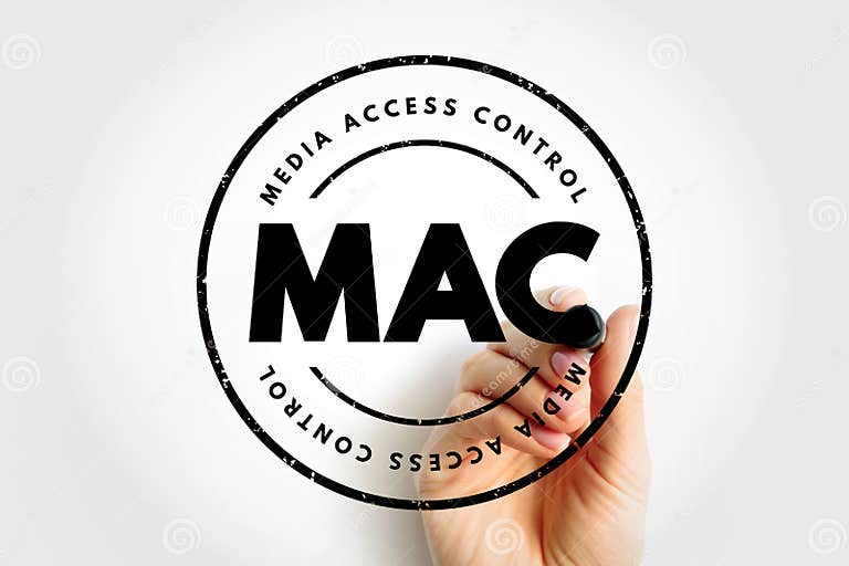 MAC Media Access Control - Network Data Transfer Policy that Determines ...