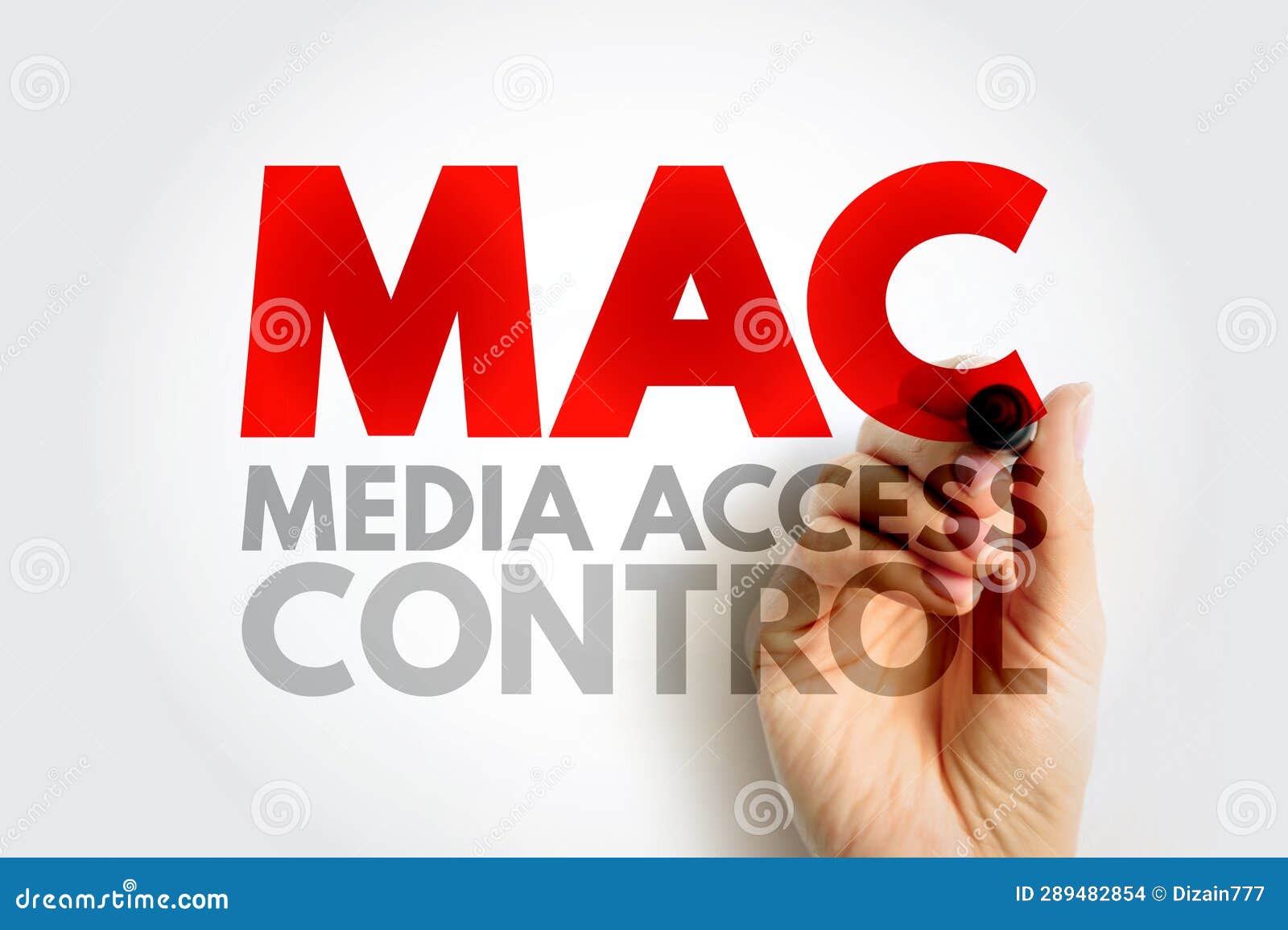 MAC Media Access Control - Network Data Transfer Policy that Determines ...