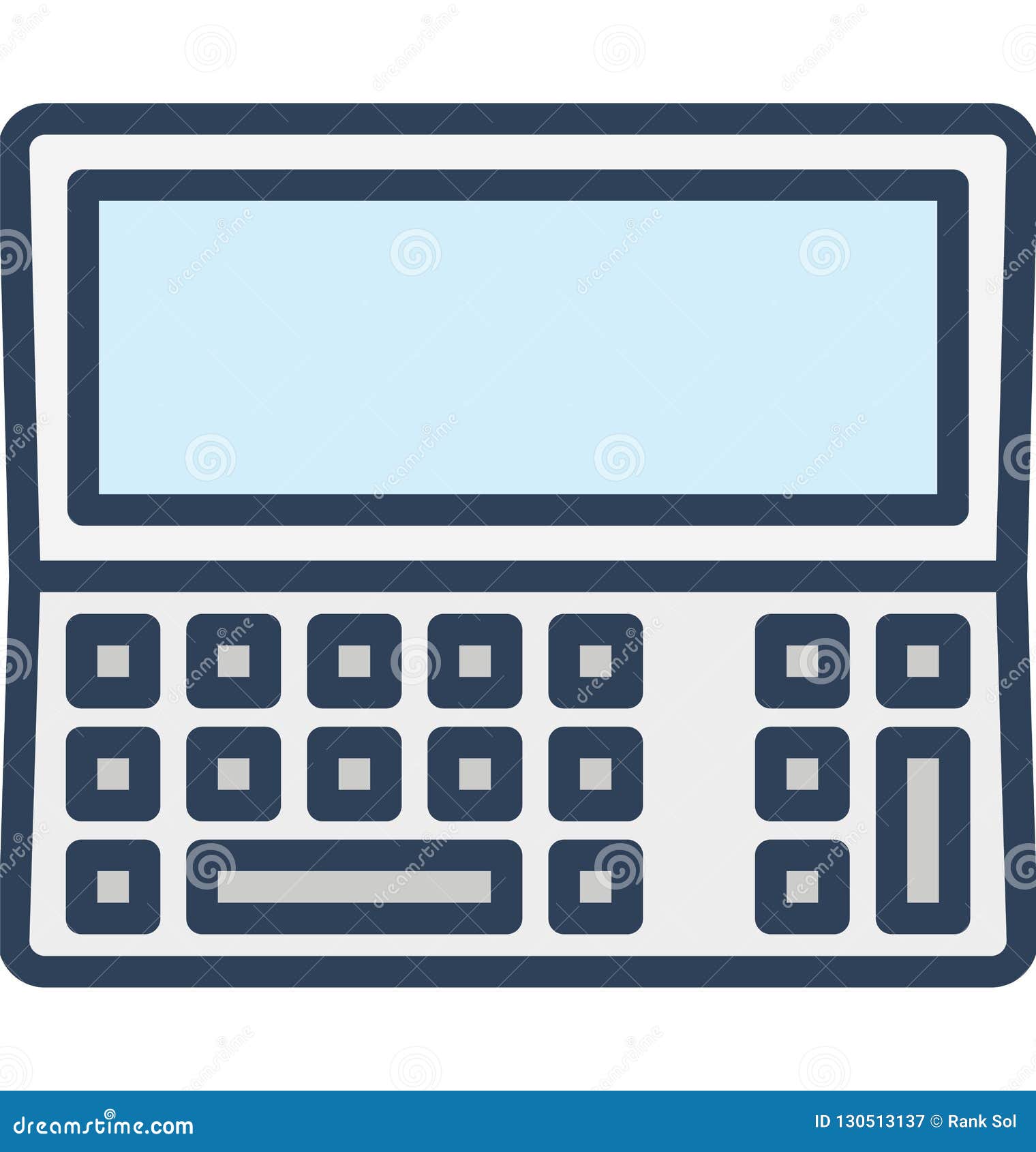 Mac, Mini Computer Isolated Vector Icon that Can Be Easily Edited in ...