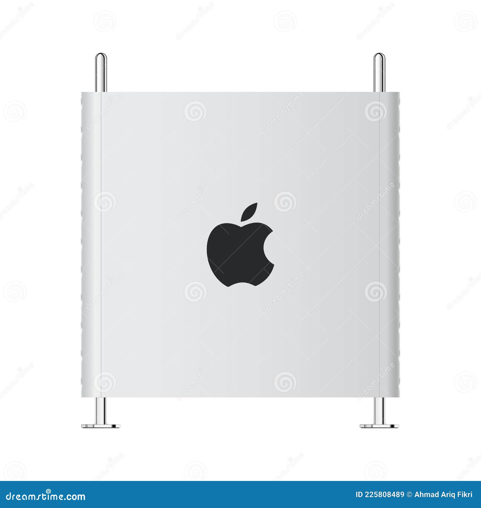 Mac Pro computer by Apple. editorial stock image. Illustration of ...