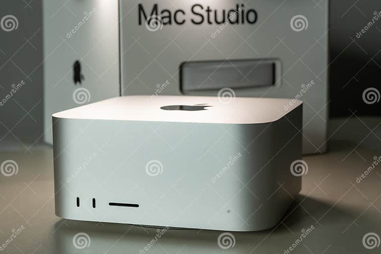 Mac Studio, a Desktop Computer from Apple Editorial Photo - Image of ...