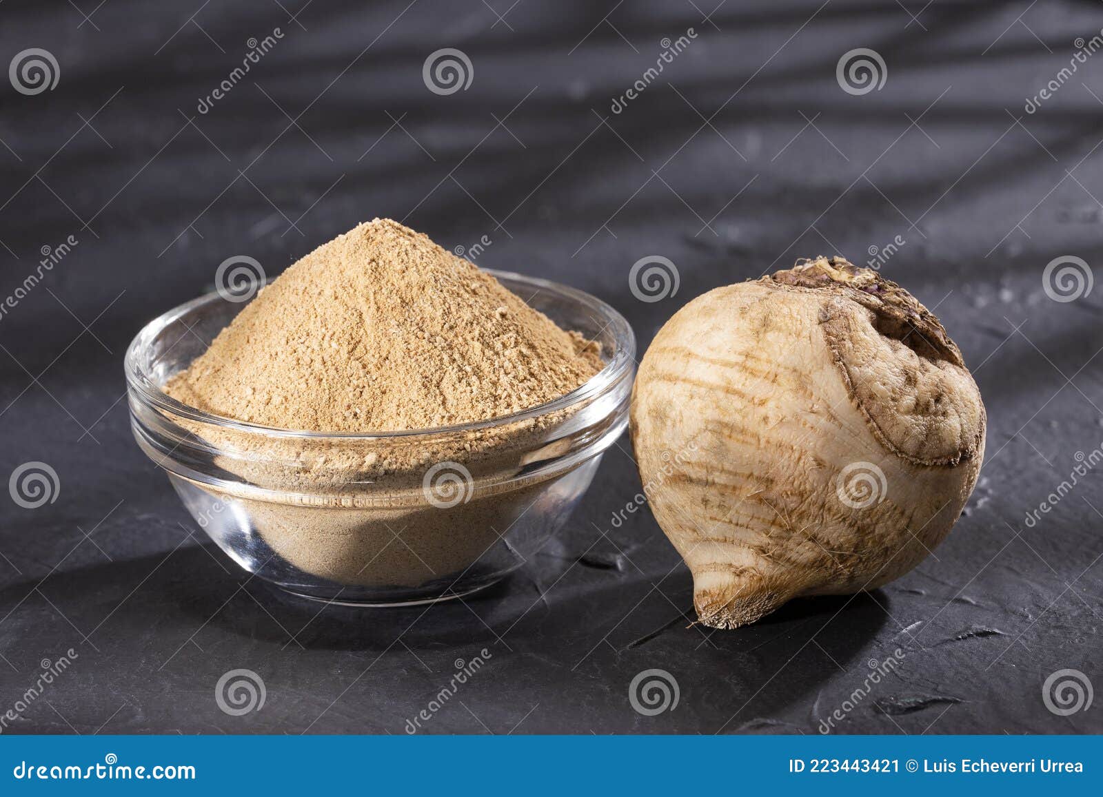 Maca Root or Peruvian Ginseng - Lepidium Meyenii Stock Image - Image of ...