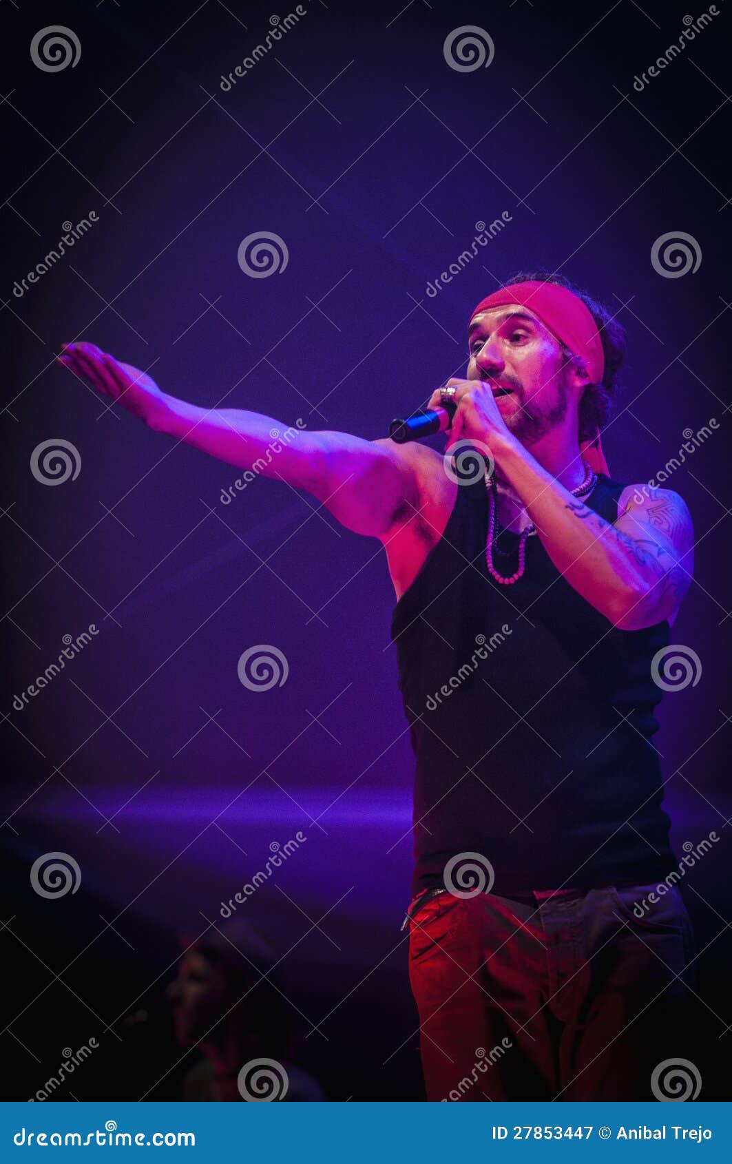 Macaco Performs at the Hard Rock Rocks La Merce Editorial Photography ...