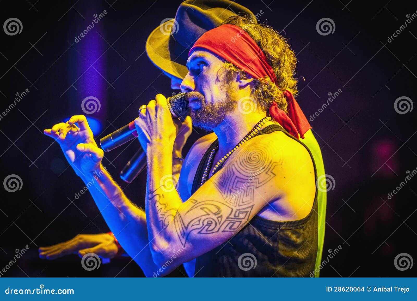 Macaco Performs at the Hard Rock Rocks La Merce Editorial Stock Image ...