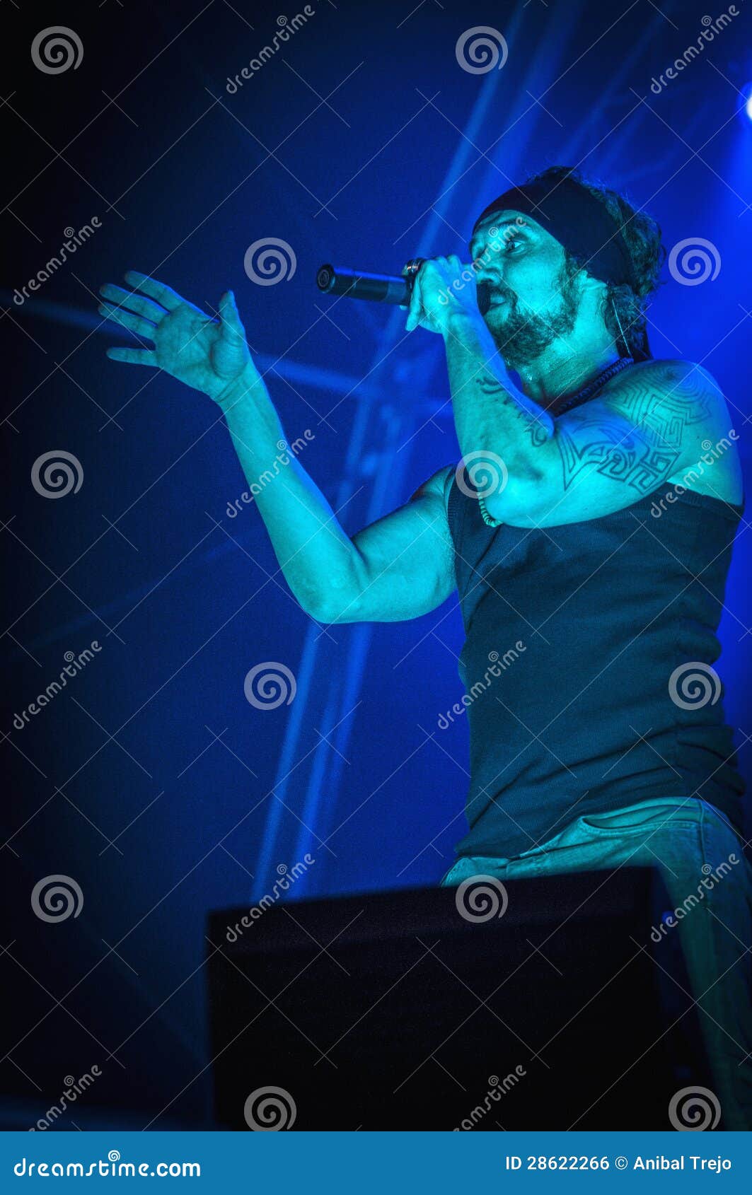 Macaco Performs at the Hard Rock Rocks La Merce Editorial Photo - Image ...