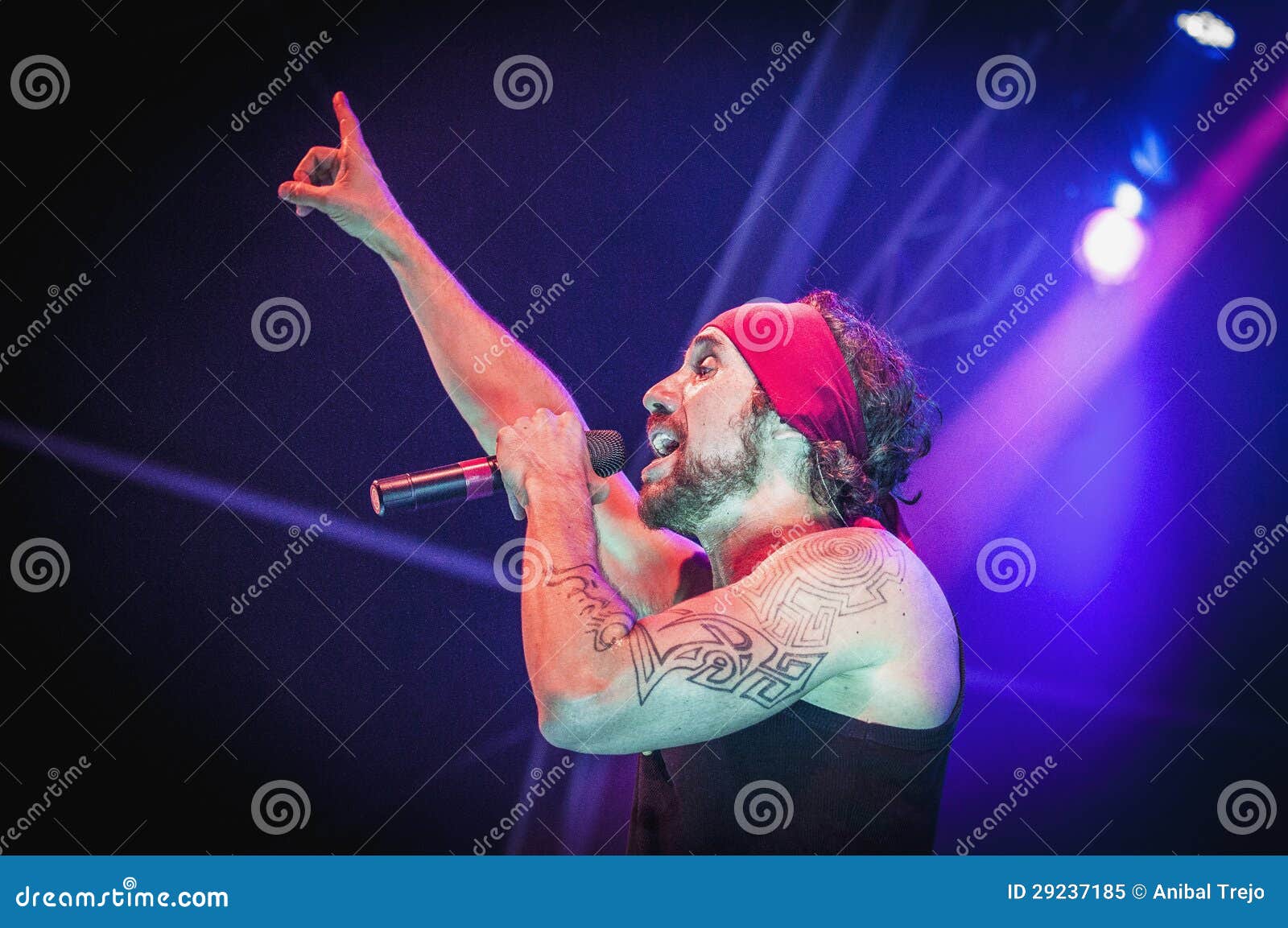 Macaco Performs at the Hard Rock Rocks La Merce Editorial Image - Image ...