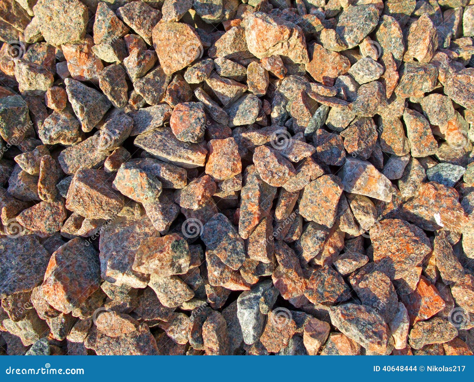 Macadam stock foto. Image of sluit, geologisch, bouw - 40648444