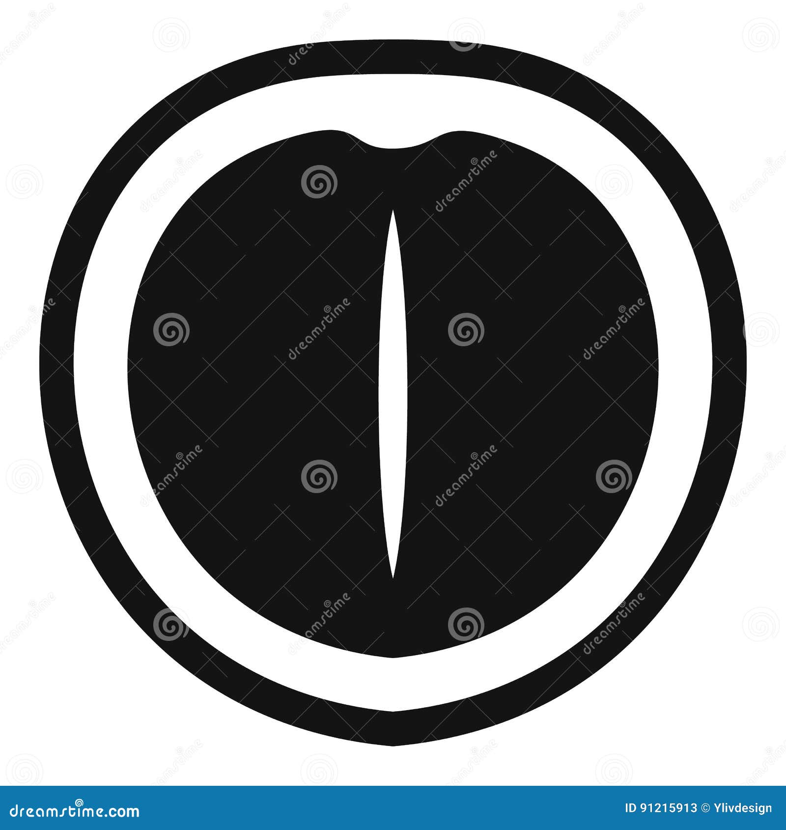 Macadamia Nut Icon, Simple Style Stock Vector - Illustration of flavor ...