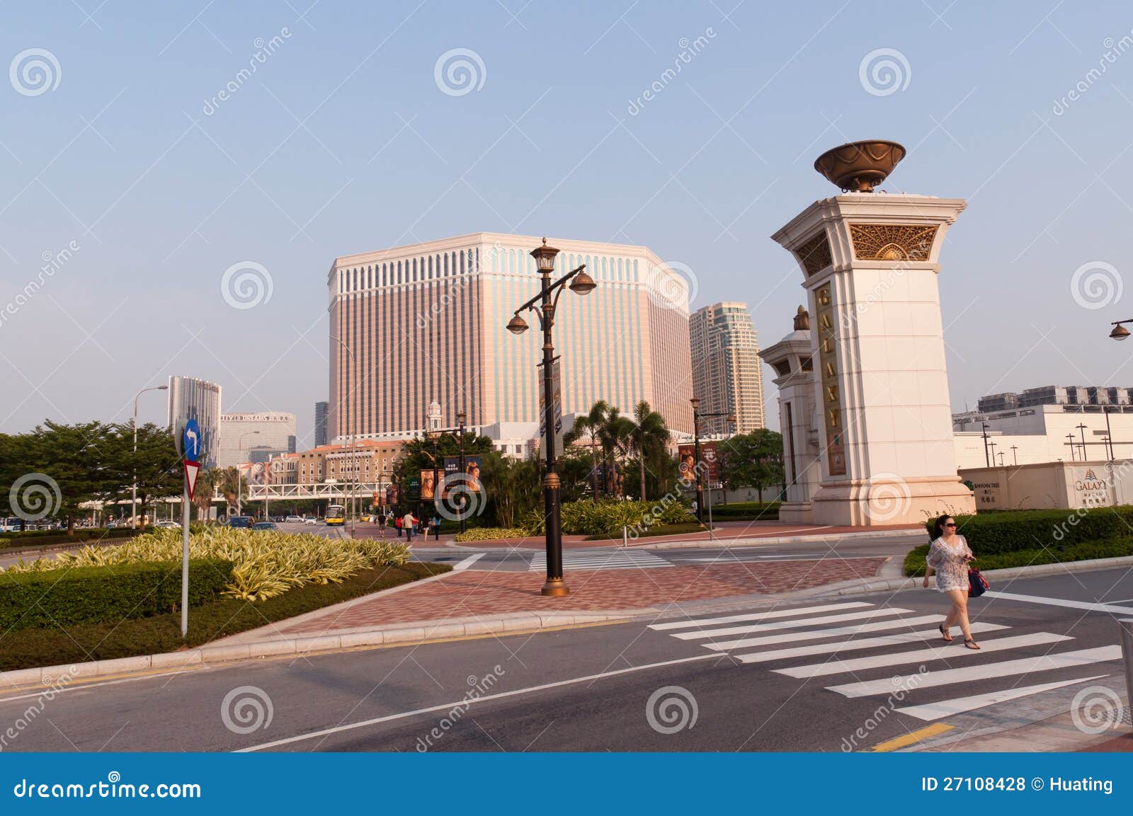 Macao - city scenery editorial stock photo. Image of advertisement ...