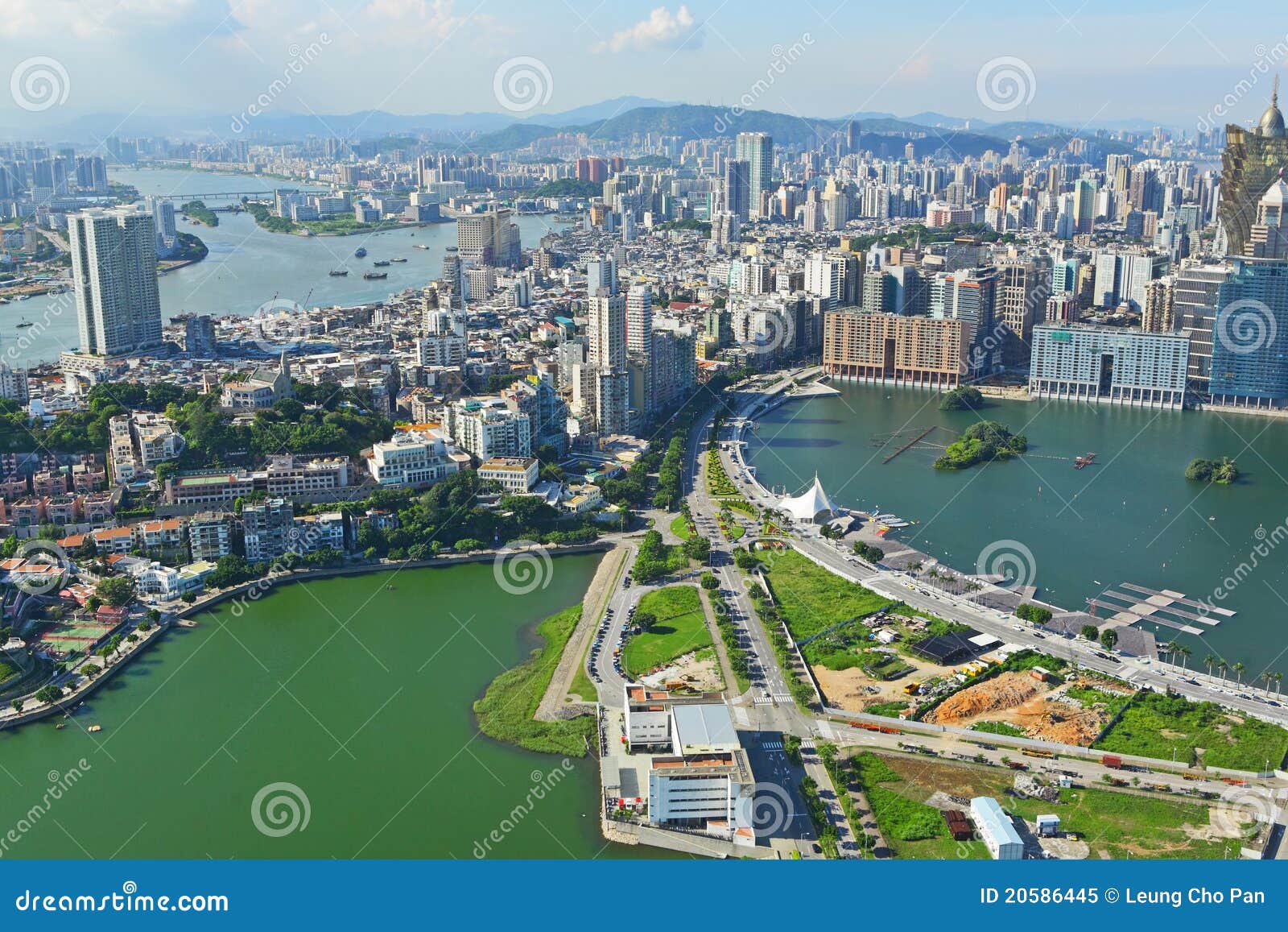 Macao city view stock image. Image of architecture, pearl - 20586445