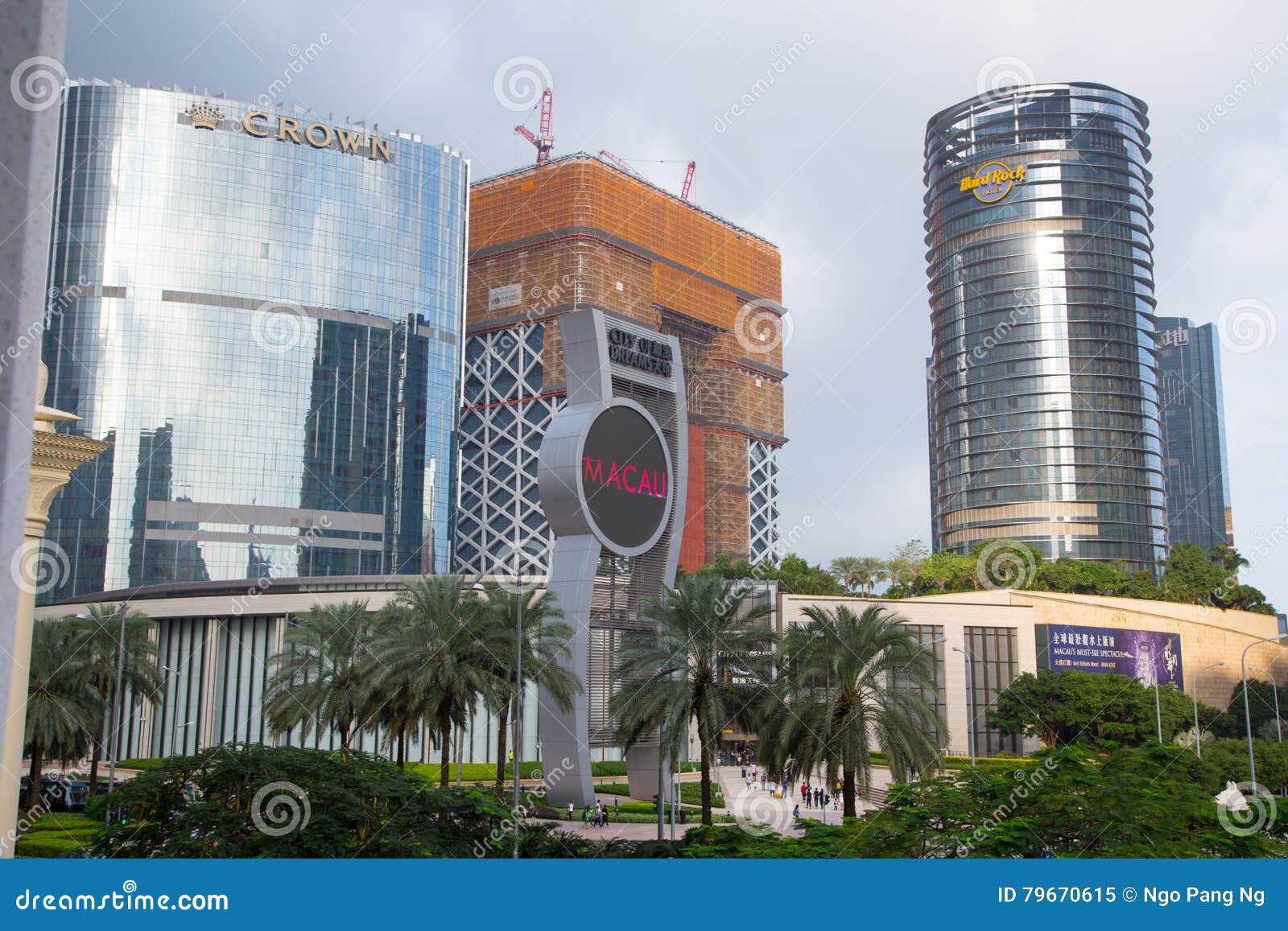 MACAO - 29 OCT: City of Dreams in Macao on 29 October 2016 Editorial ...